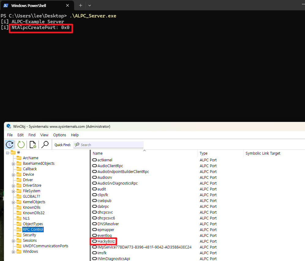 [Research] Windows ALPC (EN) - hackyboiz